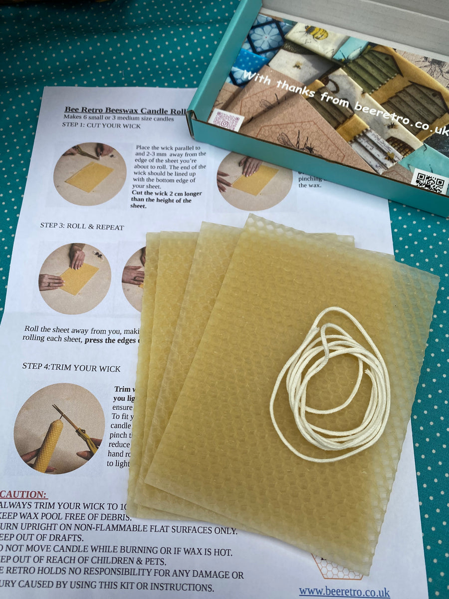 Candle Rolling Kit – BeeRetro Beeswax Food Wraps